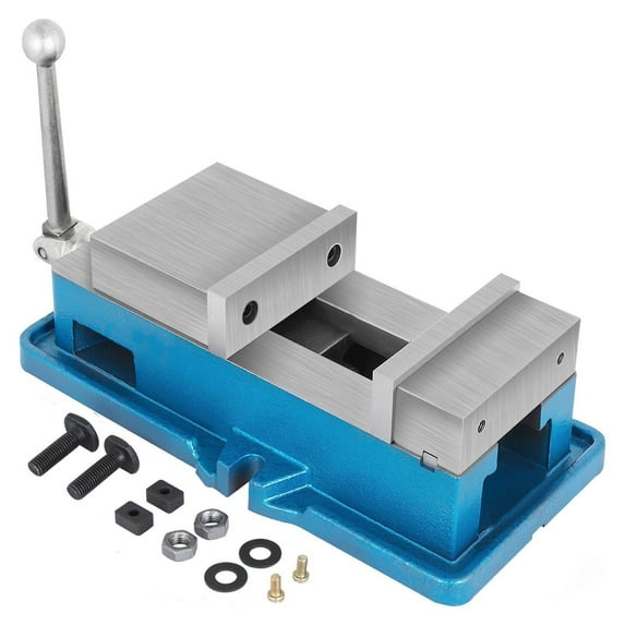 5" Super-Lock Vise - CNC Milling Vise, Bench Clamp Vise, 24KN Heavy ...