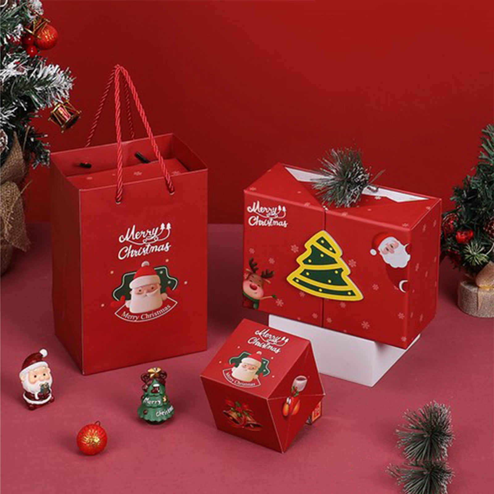 under 5, Surprise Gift Box, Pop-Up Explosion, Festive Design, for Adults, Gift Giving, Merry ...