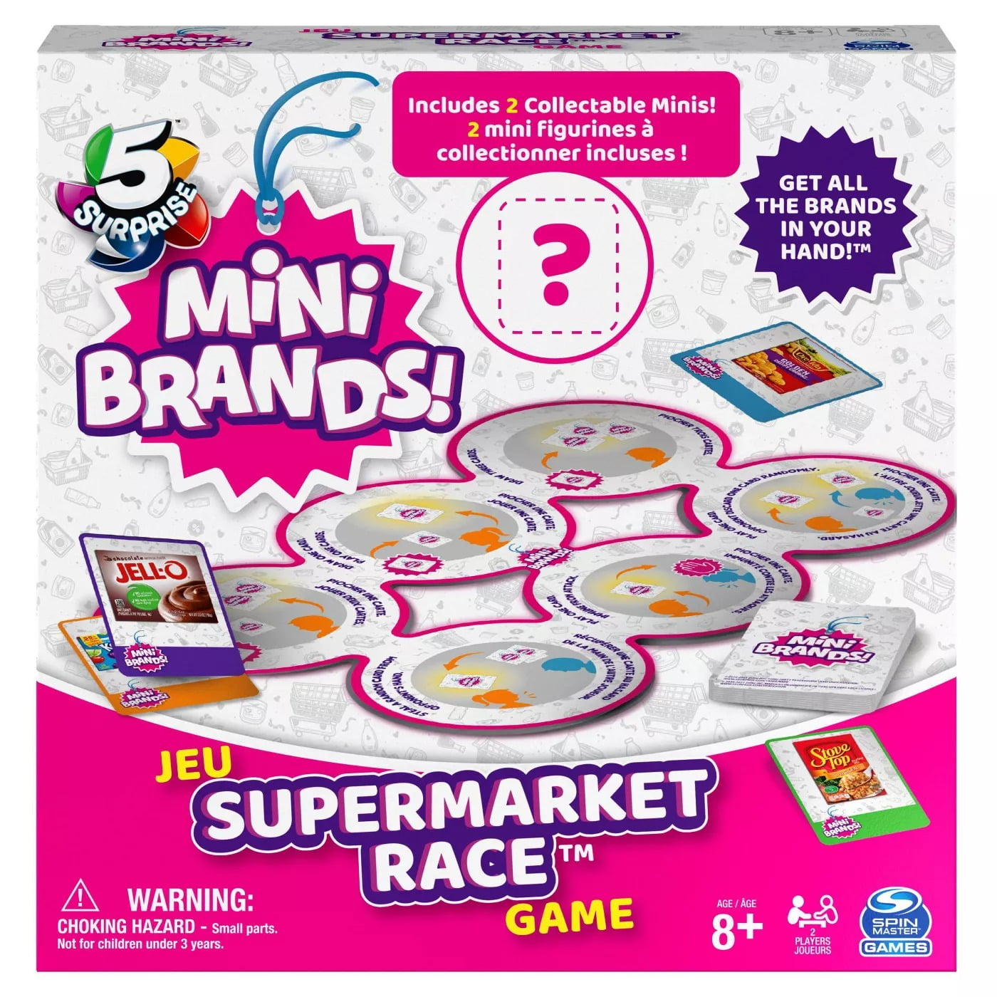 5 Surprise Mini Brand Jeu Supermarket Race Game - Walmart.com