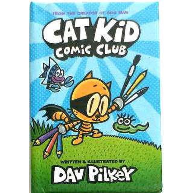 5 Surprise Mini Brands! Books Cat Kid Comic Club Mini Book (Dav Pilkey ...