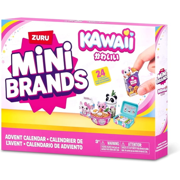 5 Surprise Mini Brands! Kawaii Advent Calendar (24 Minis) - Walmart.com