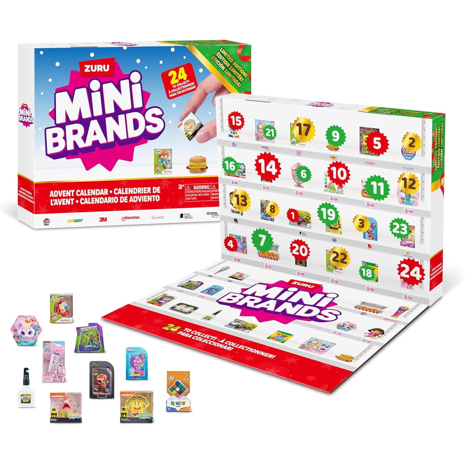 5 Surprise Mini Brands! Limited Edition Advent Calendar (24 Minis ...