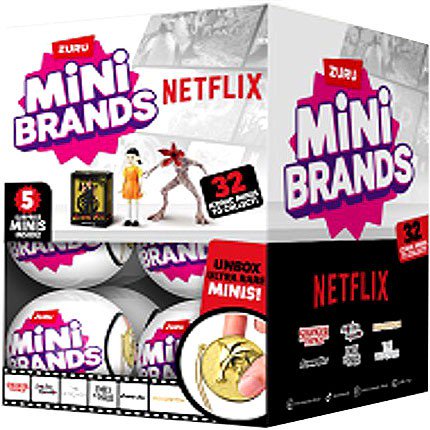 5 Surprise Mini Brands! Netflix Mystery Box (13 Packs) - Walmart.com