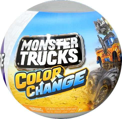 5 Surprise Monster Trucks Color Change Wave 2 Mystery Pack - Walmart.com