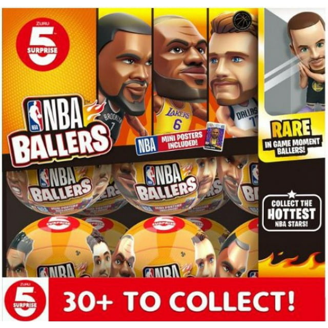 5 Surprise NBA Ballers Series 1 Mystery Box (22 Packs) - Walmart.com