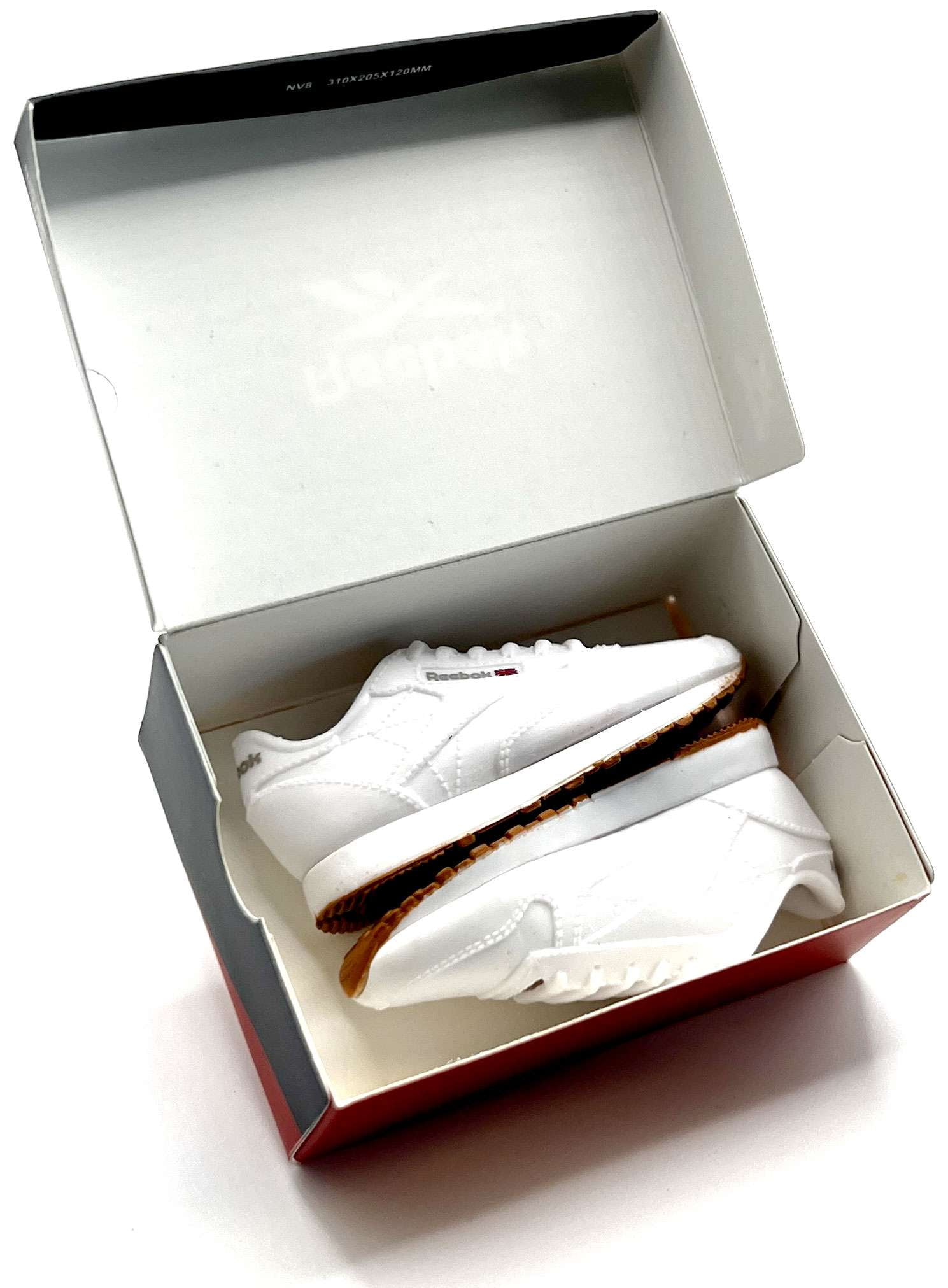 5 Surprise Sneakers series 1 Reebok Classic Leather Shoes White Mini ...
