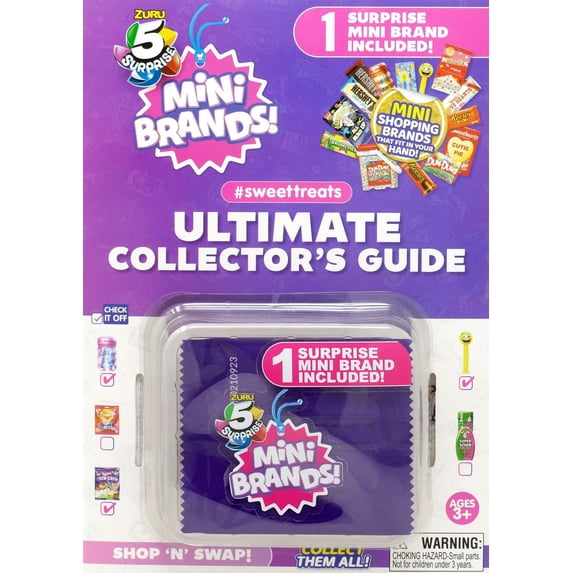 ZURU 5 Surprise Mini Brands Collector Guide, Mystery Pack, Shopping ...