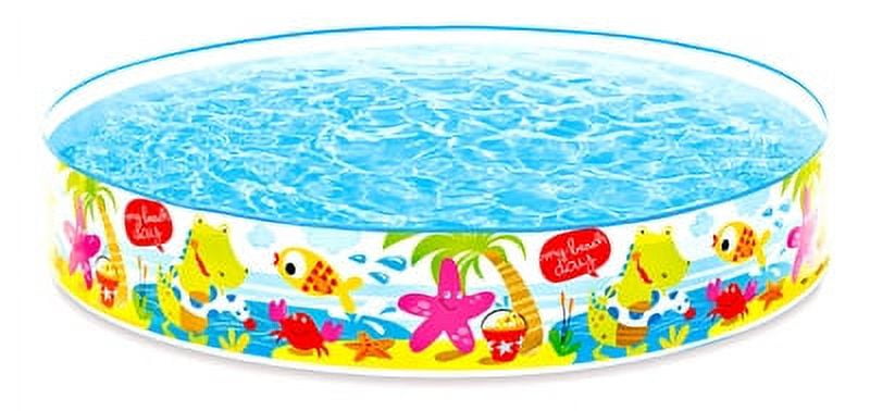 5' The Palm Tree Snap Set Pool Removable Label Features Fun at the ...