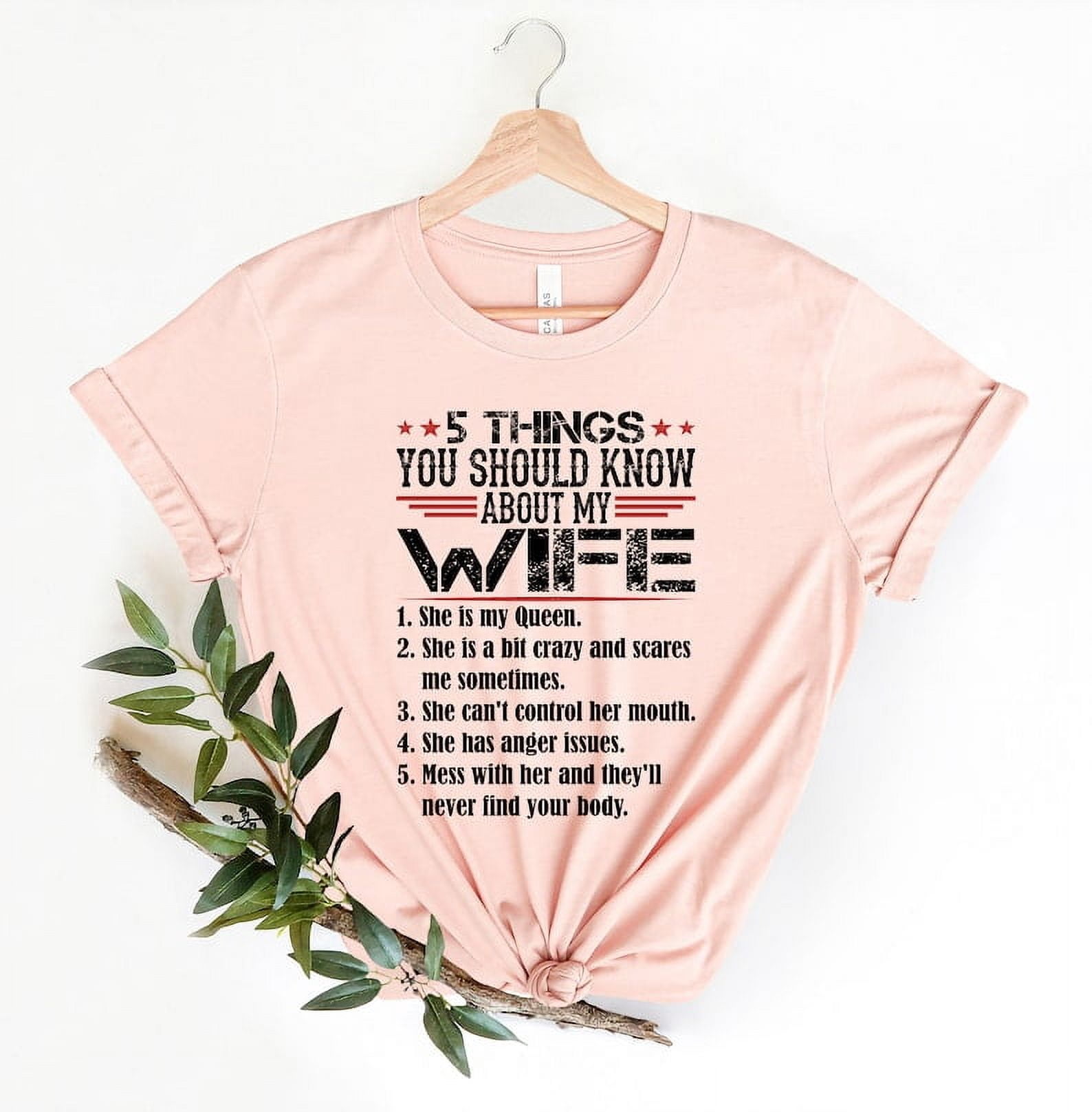 5 Things You Should Know About My Wife Shirt, Mom Life Shirt, She Is My ...