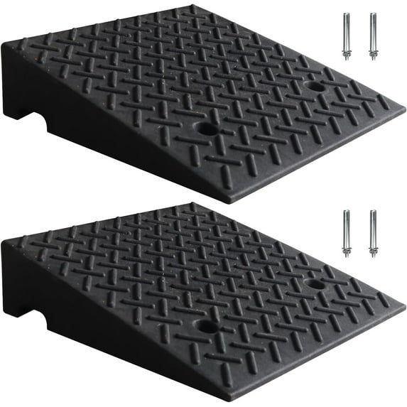 5" Threshold Ramps for Doorways 2pack, Wheelchair Ramp for Home Steps ...