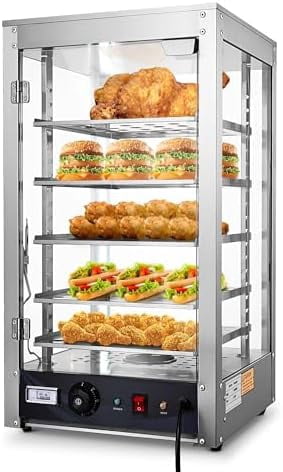 5-Tier 15" Commercial Food Warmer 600W Countertop Catering Pizza ...