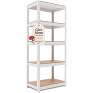 "Dextrus 5 Tier Stainless Steel Utility Rack, Heavy Duty Storage ...