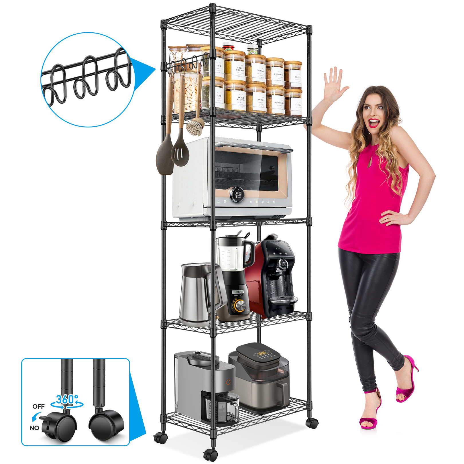 Cubby 66 in. Height All Steel Storage Organizer in White - Walmart.com