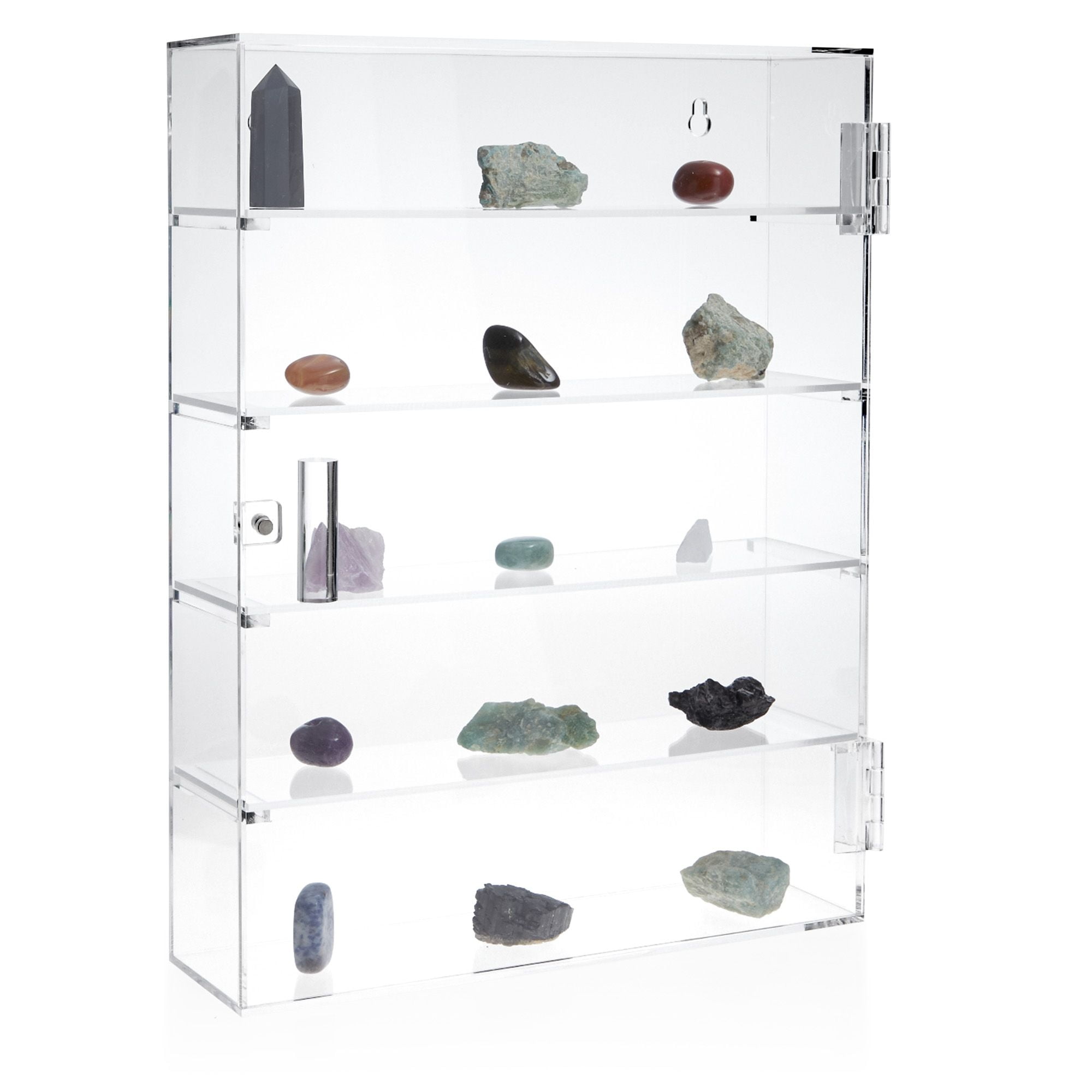 Juvale Acrylic Display Case for Collectibles Mini Action Figures Rocks ...