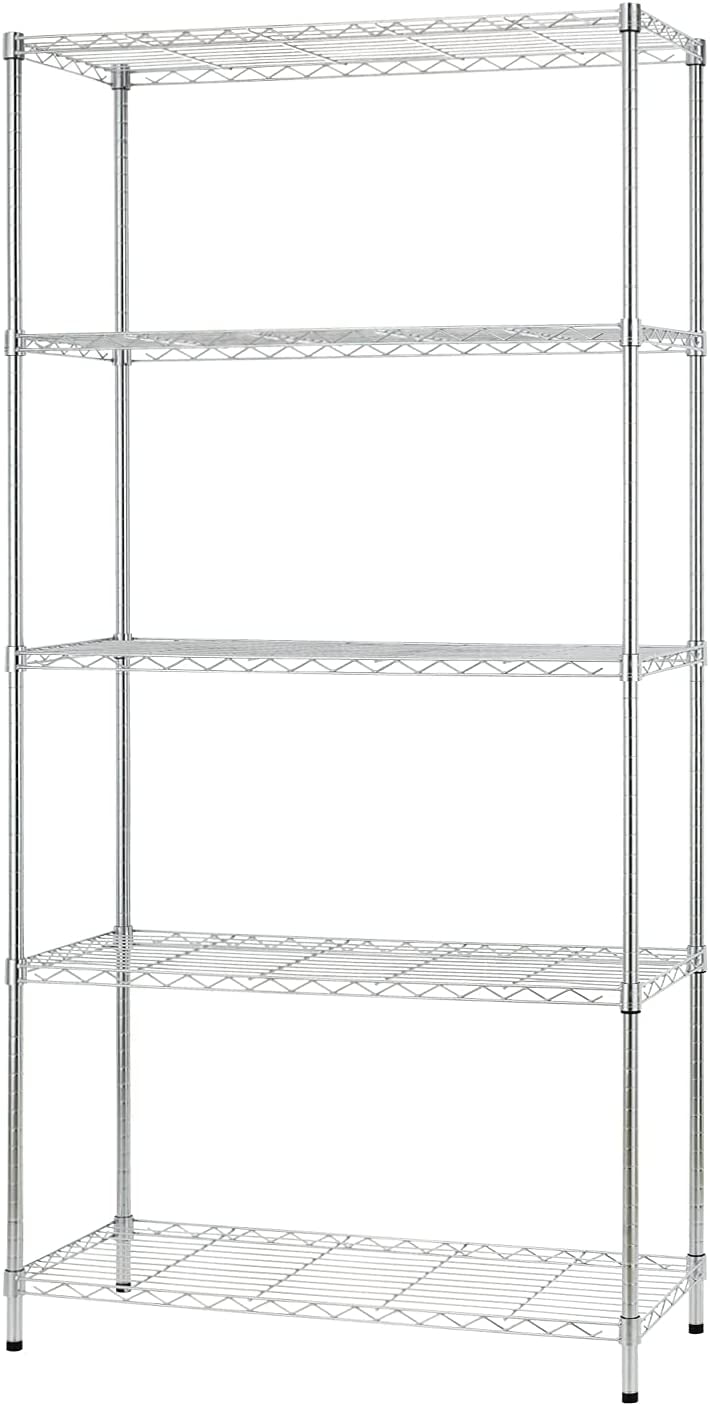 5 Tier Adjustable Layer Rack Commercial Strong Steel for Restaurant ...