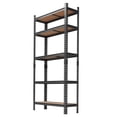 5-Tier Adjustable Metal Storage Shelves, Heavy Duty Utility Rack for ...