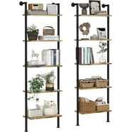 Solid Wood 5 Shelf Ladder Solid White - Walmart.com