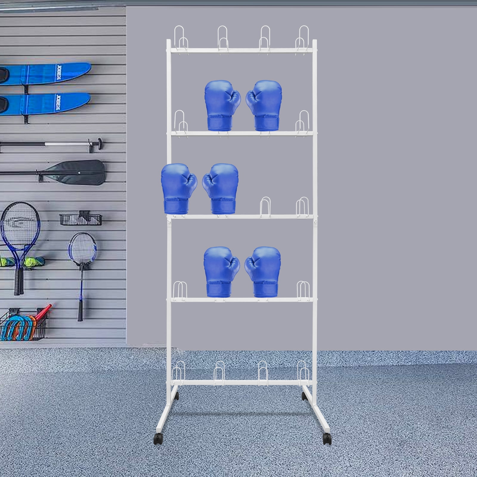 5-Tier Boxing Gloves Drying Rack Boxing Glove Storage Stand with ...