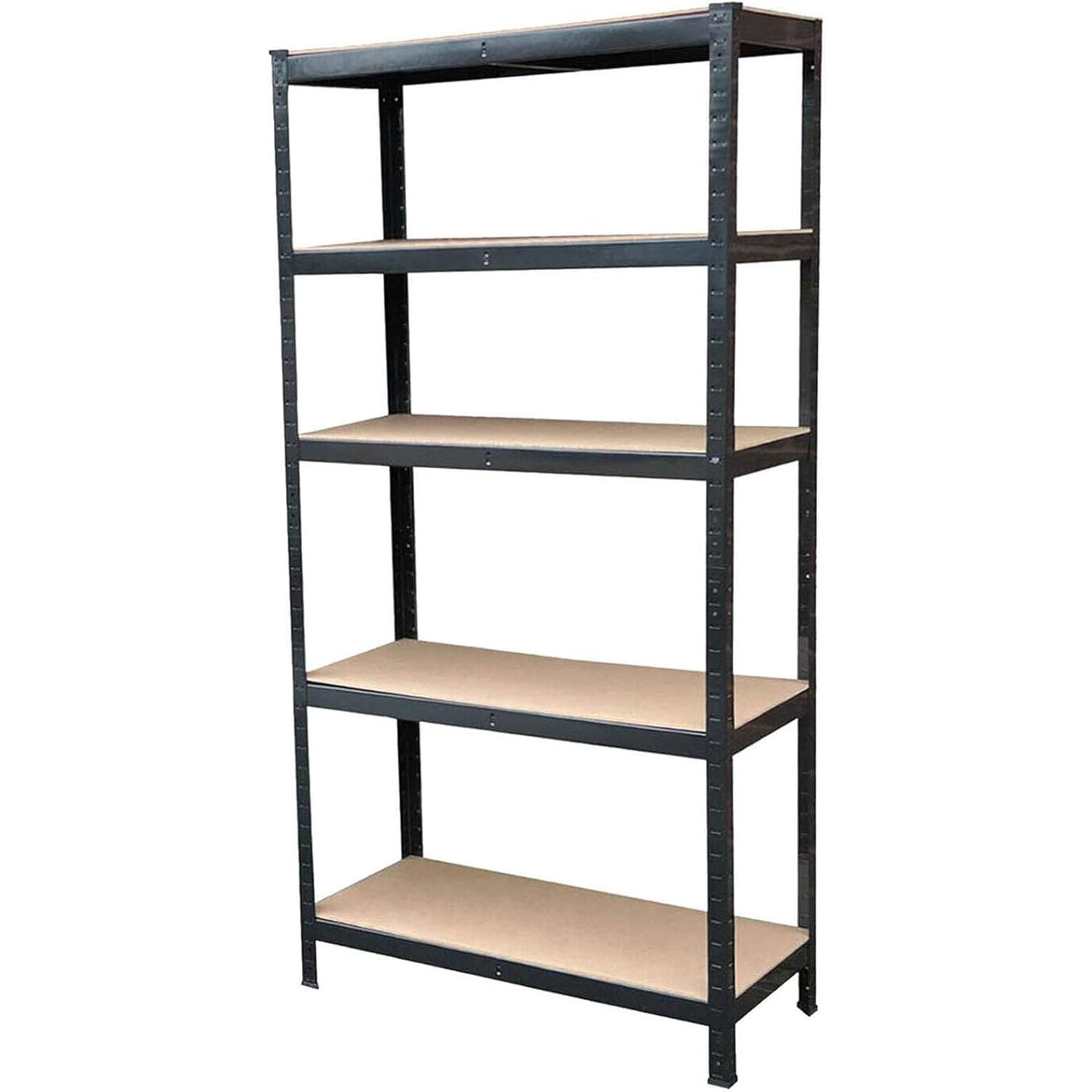 5-Tier Heavy Duty Metal Shelving, 70" x 35" x 16" Racking Storage Unit ...
