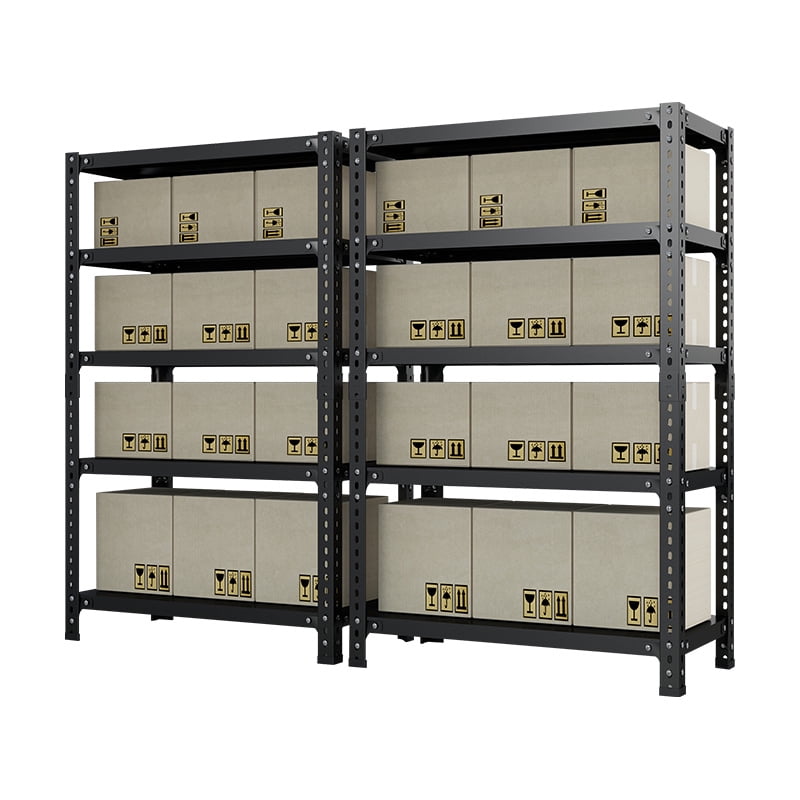 5 Tier Household Storage Rack, 70'' H Garage Shelving Heavy Duty ...