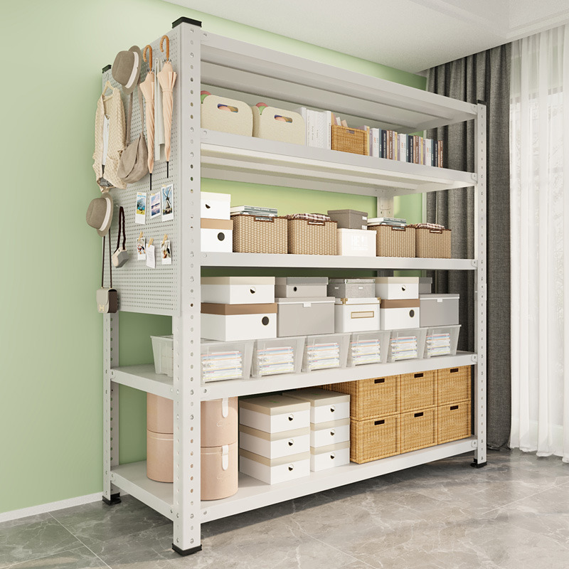 5 Tier Household Storage Rack, 70'' H Garage Shelving Heavy Duty ...