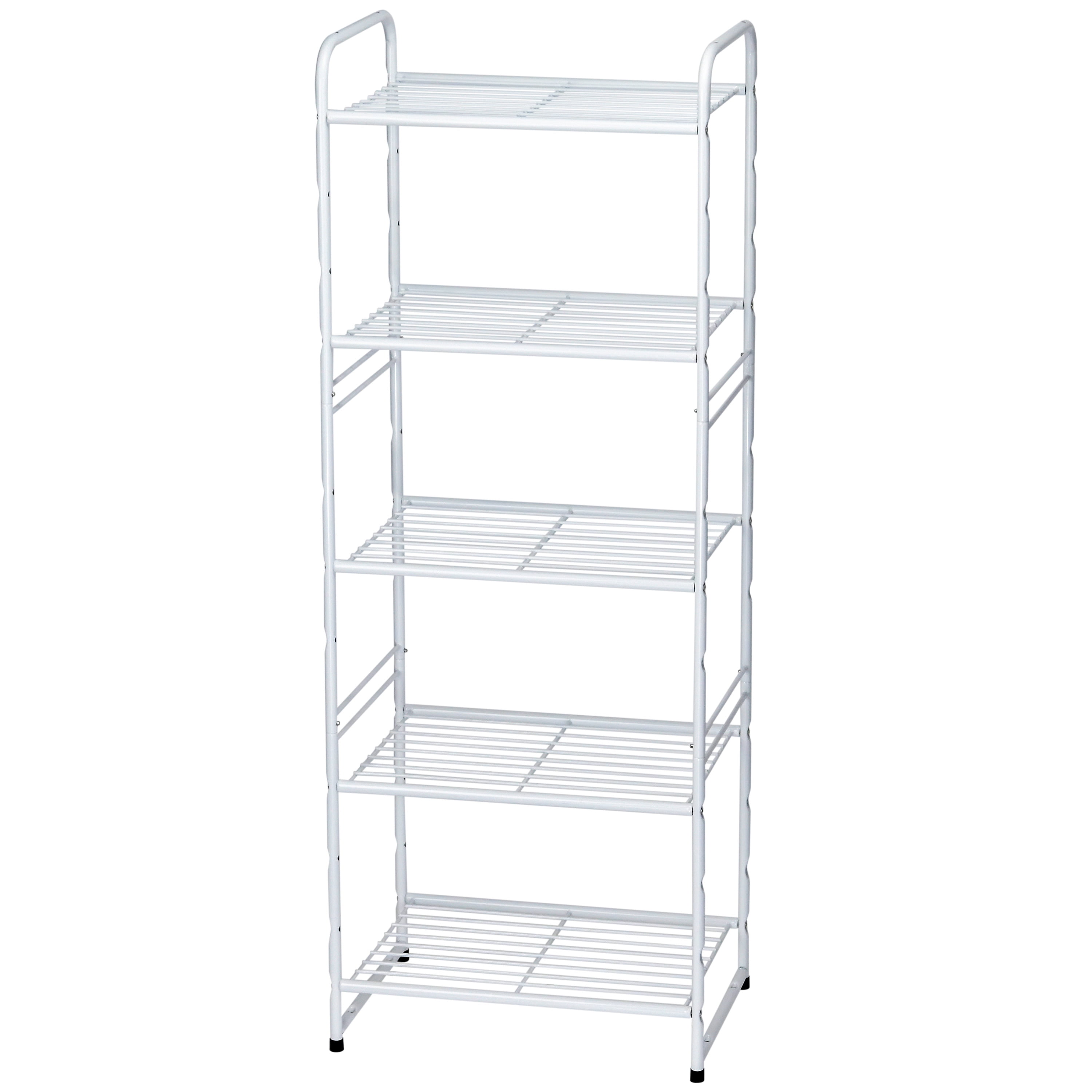 Walmart 5-Tier Heavy Duty Steel Storage Shelf, Adjustable for Kitchen ...