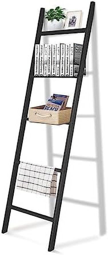 5 Tier Ladder Industrial Ladder 5 Tier Bookshelf Rustic Ladder ...
