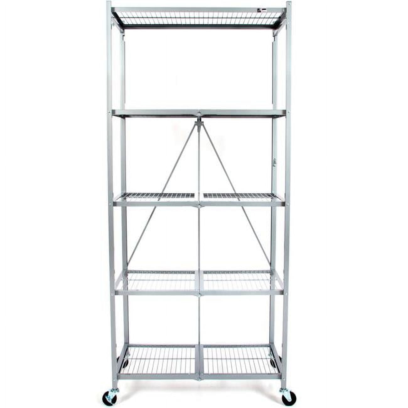 5 Tier Large Heavy Duty Rack - Platinum - 78 x 36 x 21 in. - Walmart.com