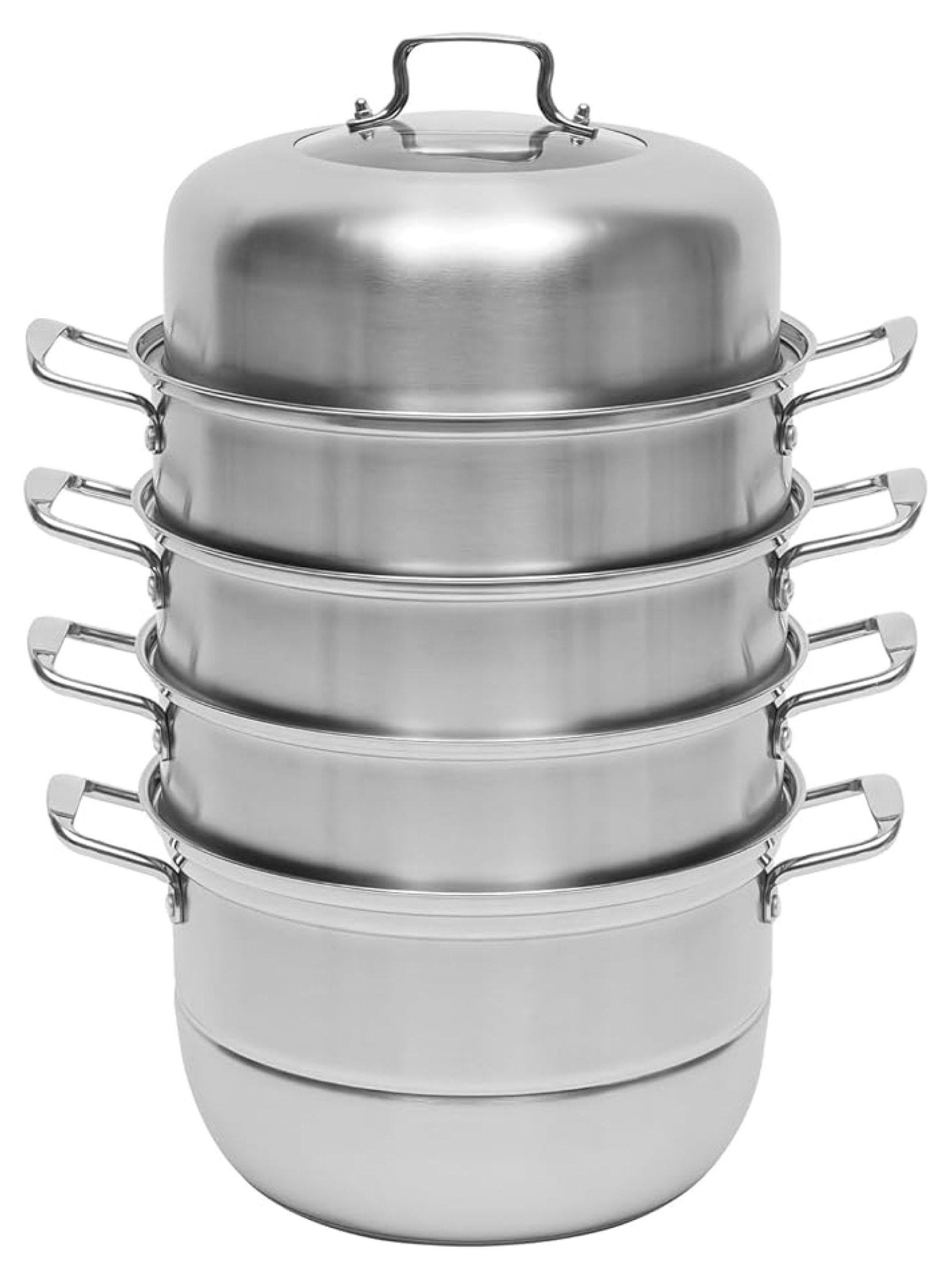 5 Tier Multi Tier Layer Stainless Steel Steamer Pot For Cooking With ...