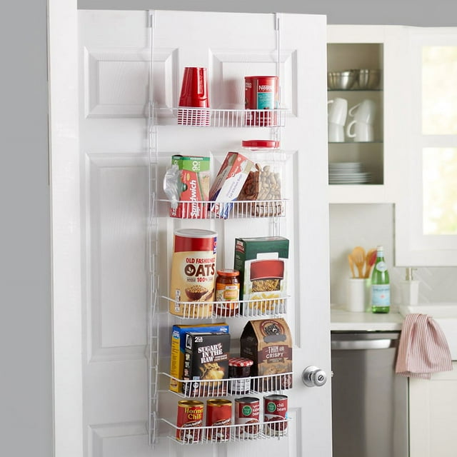 5-Tier Pantry Organizer - Storage Shelves for Kitchen or Bedroom ...