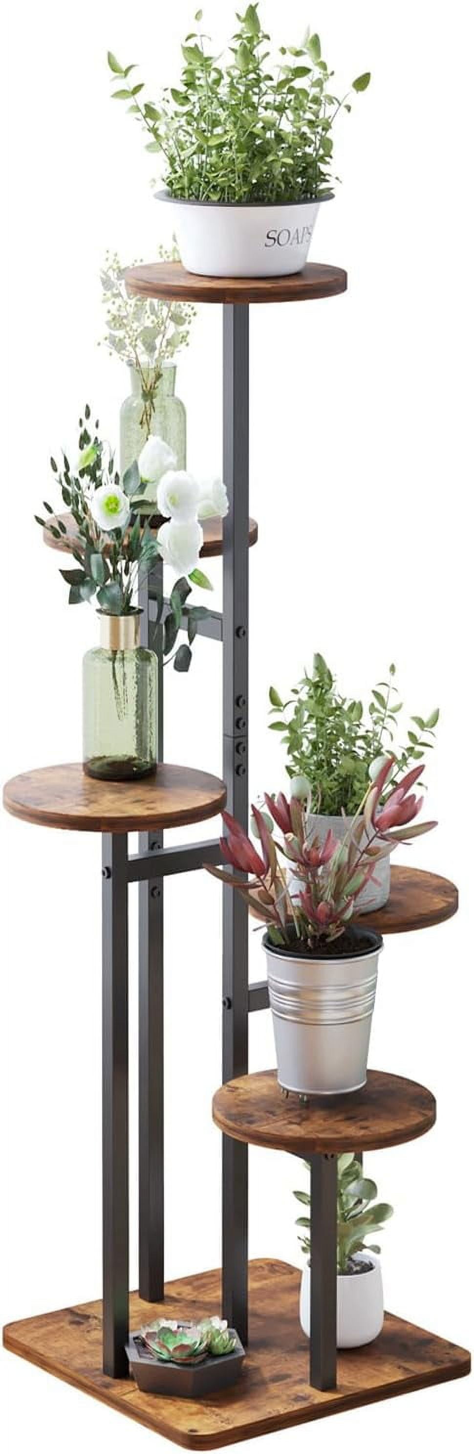 5 Tier Plant Stand Indoor, Tiered Plant Stands for Indoor Plants ...