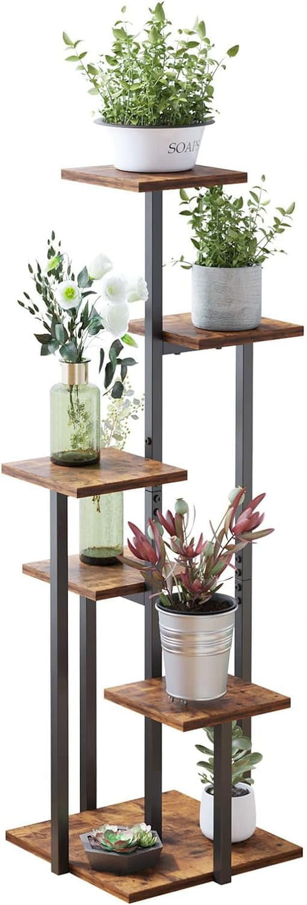 5 Tier Plant Stand Indoor, Tiered Plant Stands for Indoor Plants ...