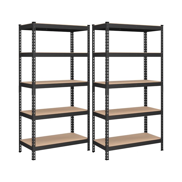 5-Tier Practical Storage Shelves, Garage Storage, Boltless Assembly ...