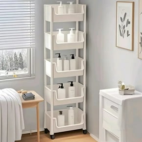 White Plastic Shelves