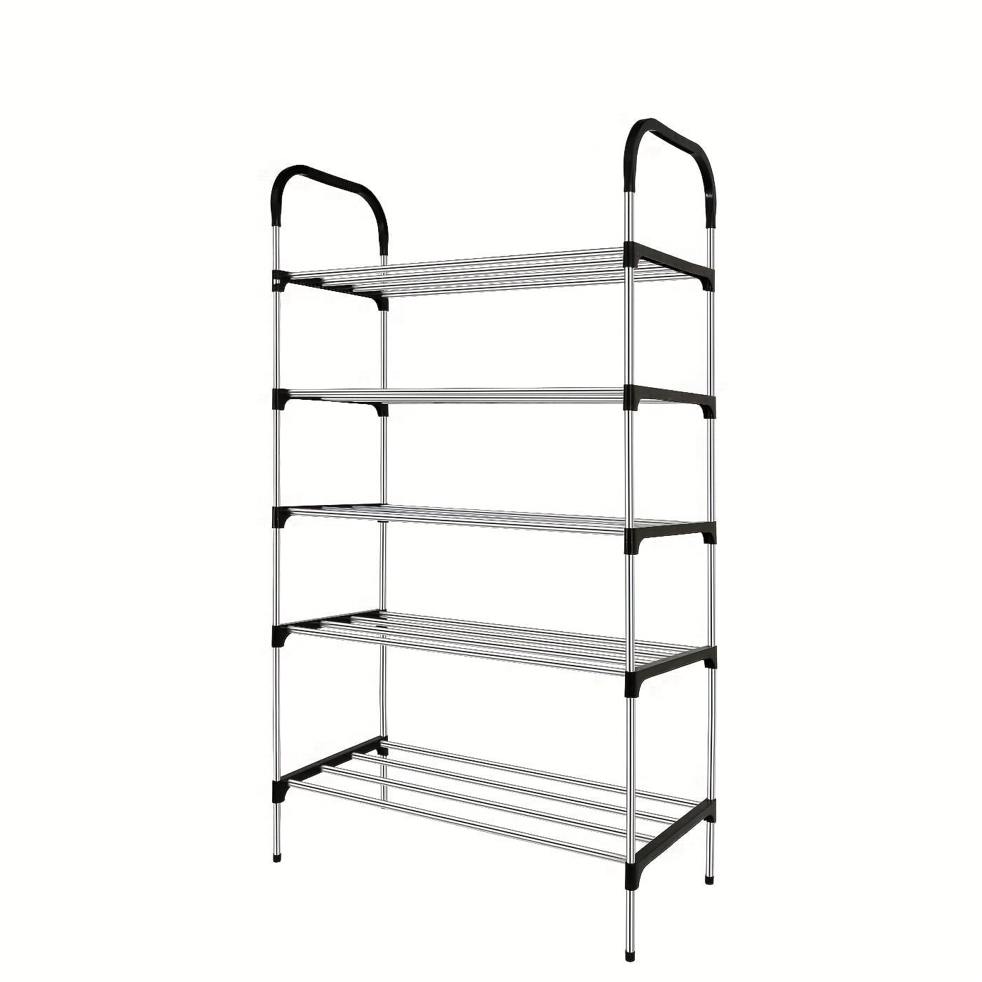 5 Tier Shoe Organizer, Metal Shoe Rack For Shoes Organization And ...