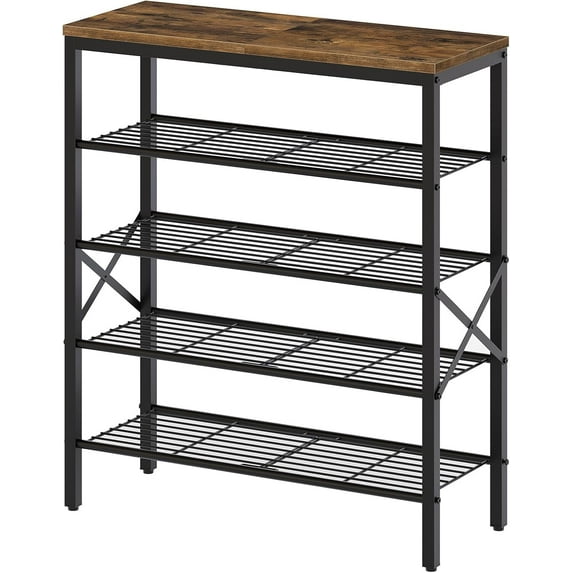 5-Tier Shoe Rack, Shoe Storage for Entryway and Closet, Free Standing ...