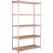 Muscle Rack 48"W x 18"D x 72"H 5-Tier Steel Shelving, 800 lbs. Capacity ...