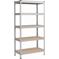 5-Tier Storage Shelves, 2310lb Load, Garage/Shed/Basement, Boltless ...