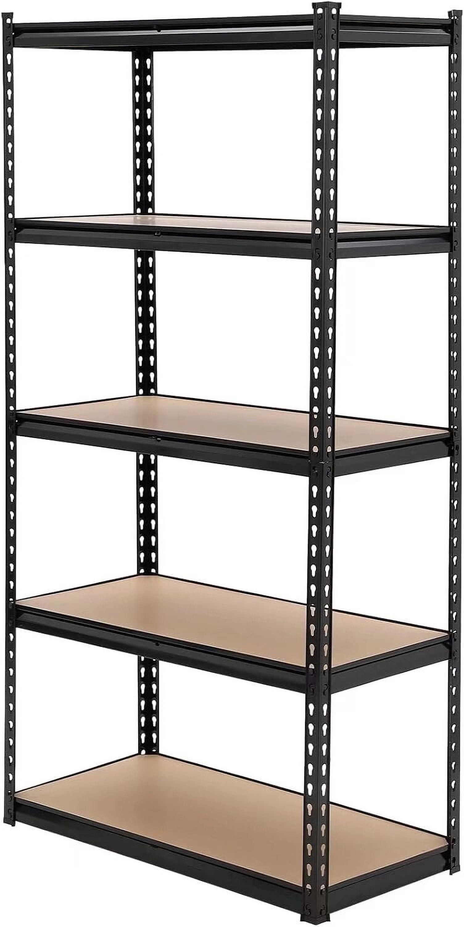 5-Tier Storage Shelves, Garage Metal Storage Shelves, Storage Shelves ...