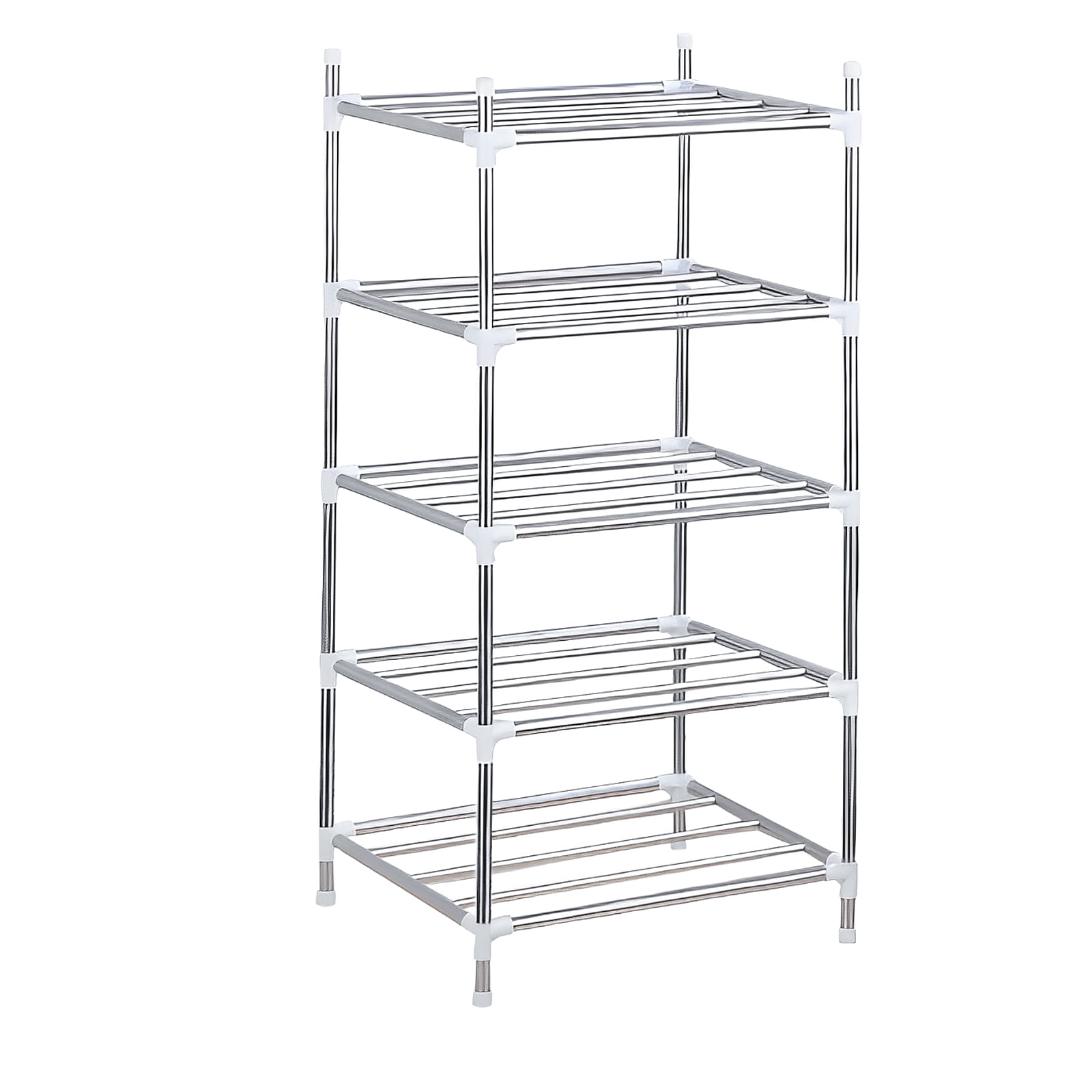 5 Tier Storage Shelves, Standing Storage Shelving Unit for Kitchen ...
