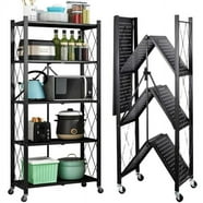 CAPHAUS NSF Heavy Duty Commercial Adjustable Wire Shelving w/ Wheels ...
