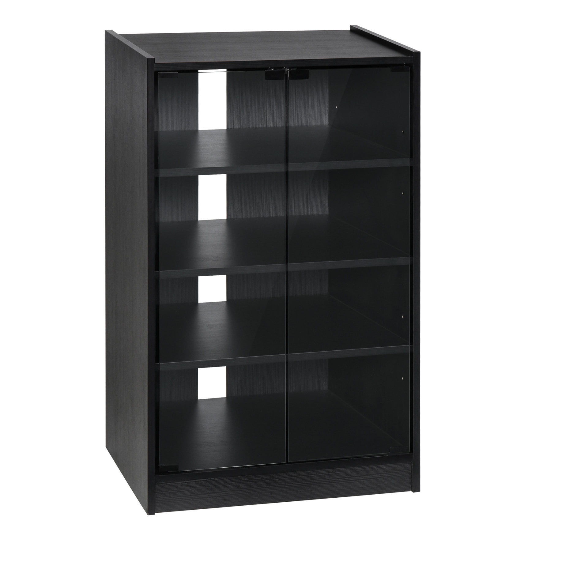 5 - Tier Structure, Cable Management Holes - Home Entertainment Setup ...