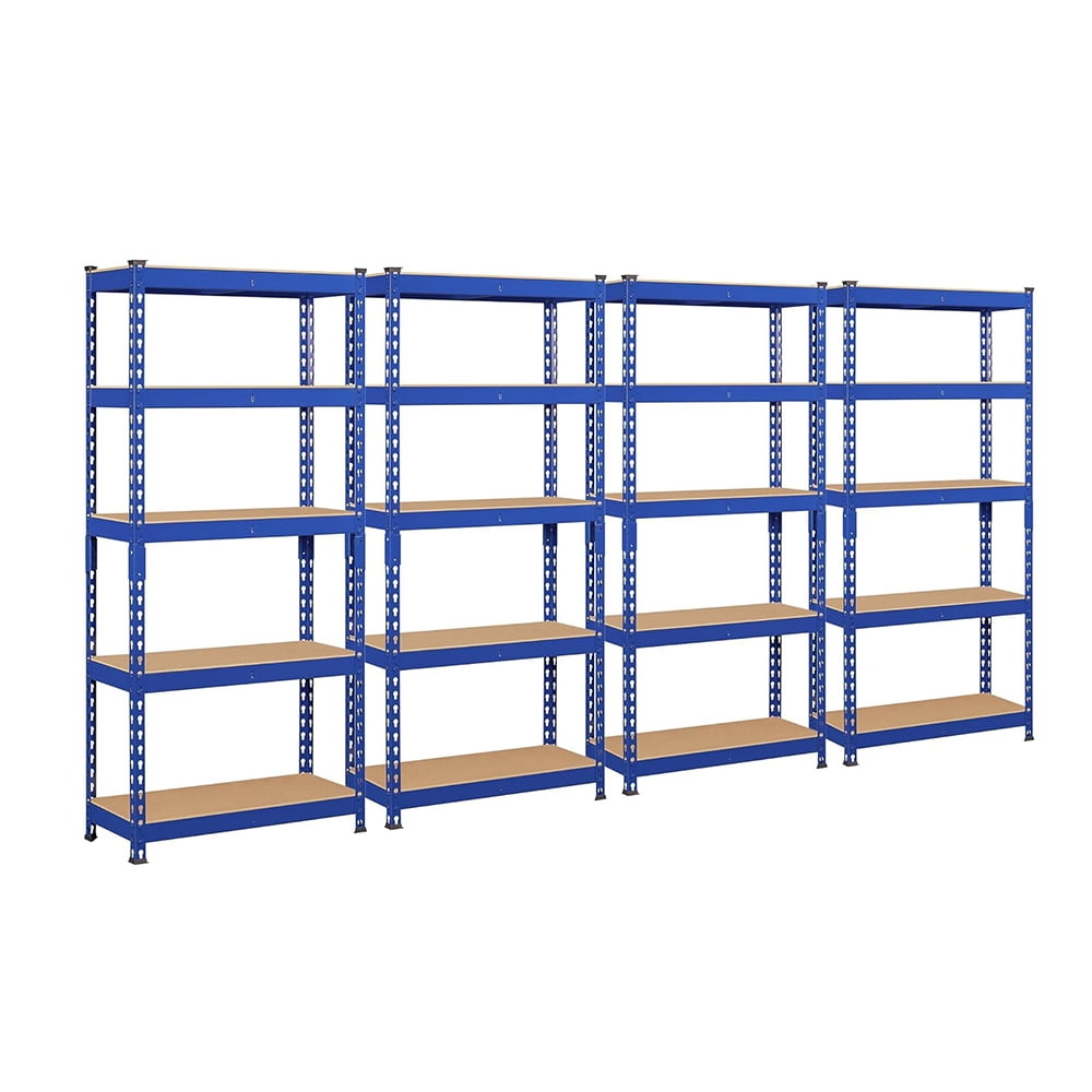 5-Tier Utility Shelves, Metal Heavy Duty Garage Shelving Unit ...