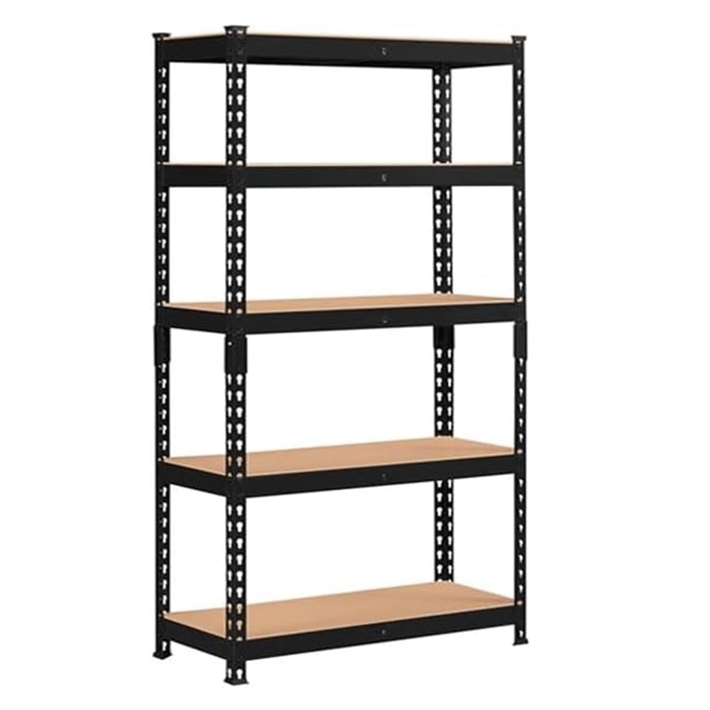 5-Tier Utility Shelves, Metal Storage Shelves, Adjustable Shelving ...