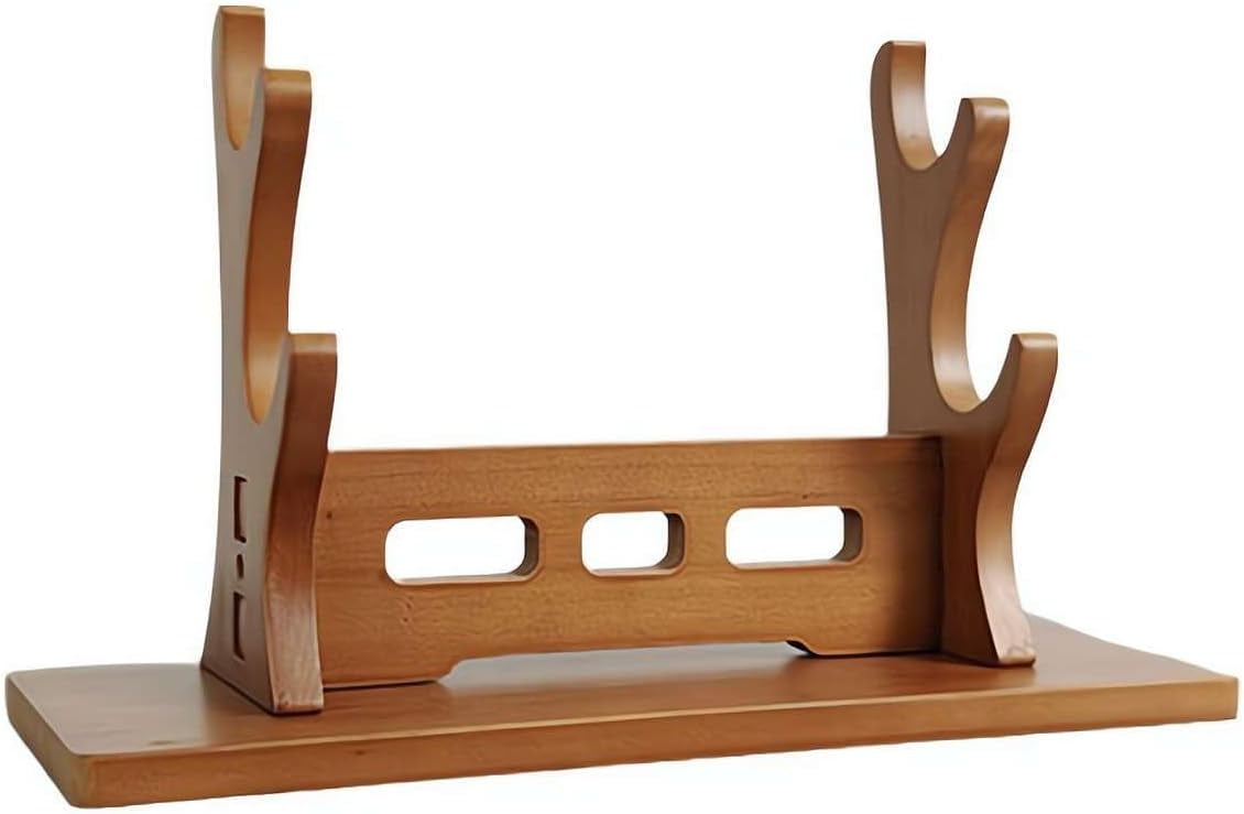 5 Tier Wood Flute Stand, Wooden Flute Rack, Swo-rd Wall Mount, Flute ...