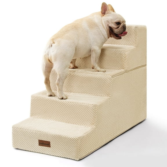 Small Dog Steps for Bed and Sofa,Pet Stairs - Walmart.com