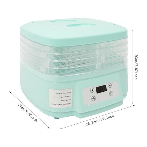 5 Tiers Food Dehydrator Machine, 110V Candy Dried Machine with ...