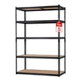 5 Tiers Garage Storage Shelves,Storage Shelving Racks,Metal Adjustable ...