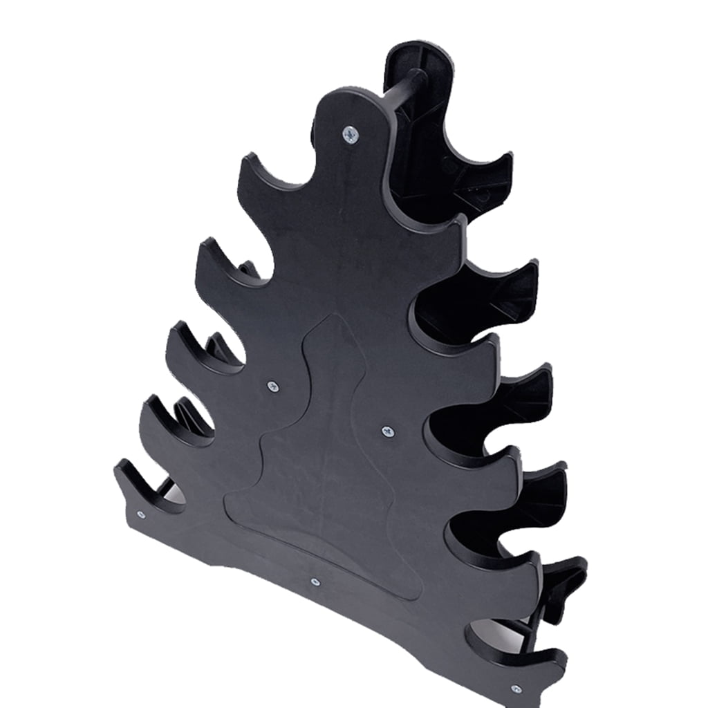 5 Tiers Hand Weight Tower Stand Gym Dumbbell Organizer Stand Home ...