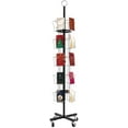 5 Tiers Rotating Greeting Card Rack with 20 Pockets, Free Standing ...